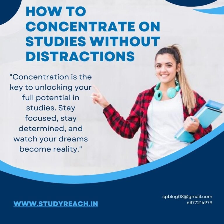 Concentrate on Studies: 5 Tips for Distraction-Free Learning